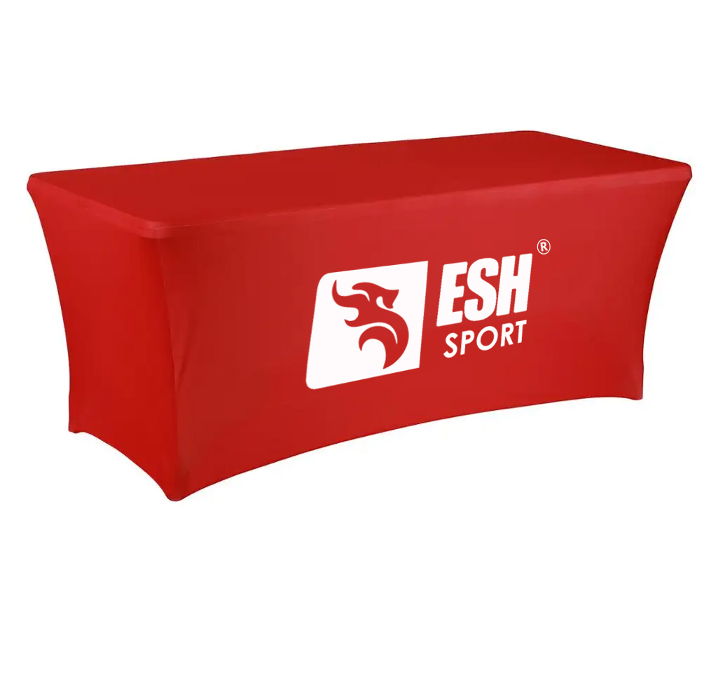 Customized extendable table cover for your team or company - ESH Sport